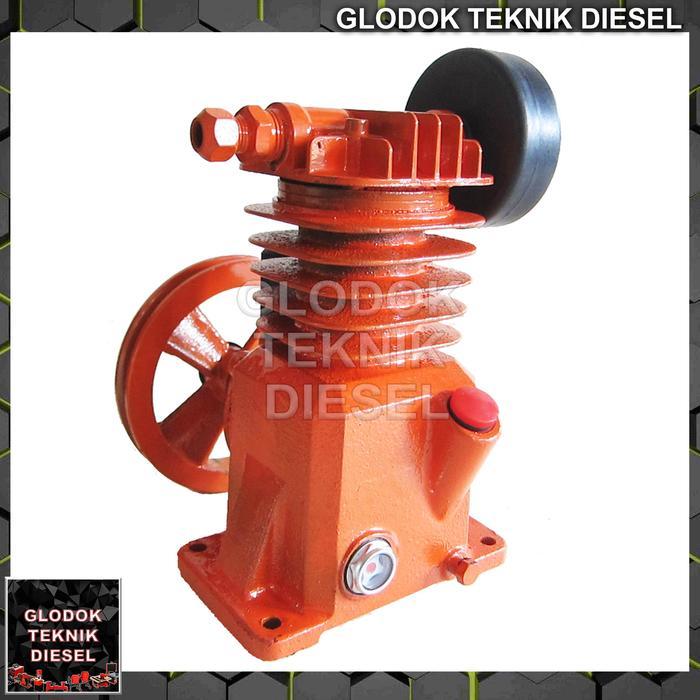Jual Shark Bare Air Compressor 0.25 1/4 HP Kepala Kompresor Head pump ...