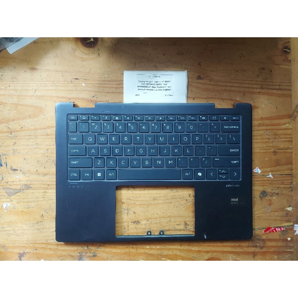 Jual Casing Tengah Laptop HP Envy POLYSTUDIO INTEL EVO AM90000C00 Blue ...