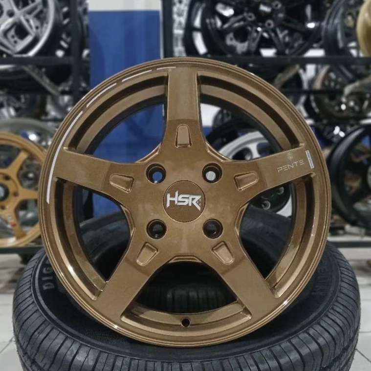 Jual Velg R15 • Mobil 4 Baut Roda • Single Pcd 4 x 100 • Hsr Speedster ...