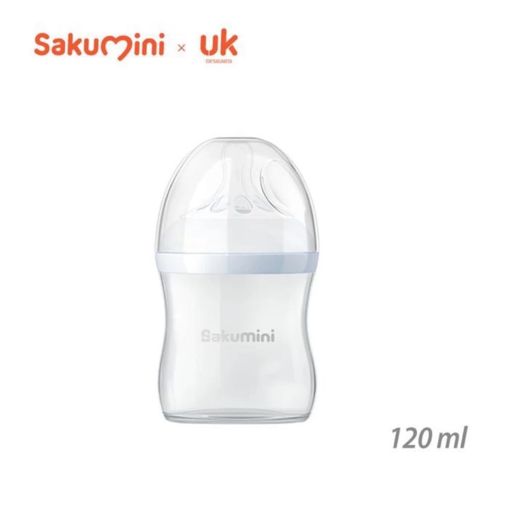 Jual Sakumini Natural Feeding Milk Bottle Wide Neck | Botol Susu Bayi ...