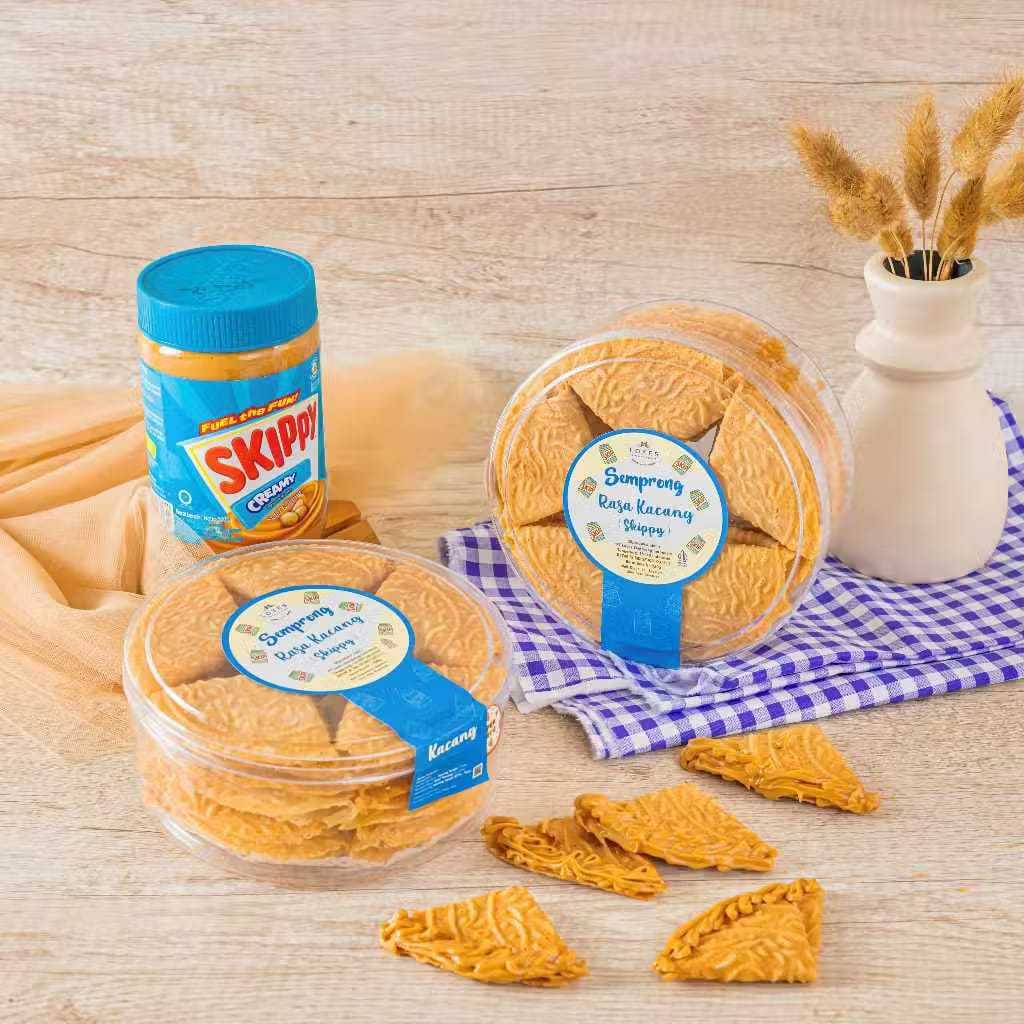 Jual Loves Semprong Skippy Kue Kacang Semprong / Semprong Isi Selai ...