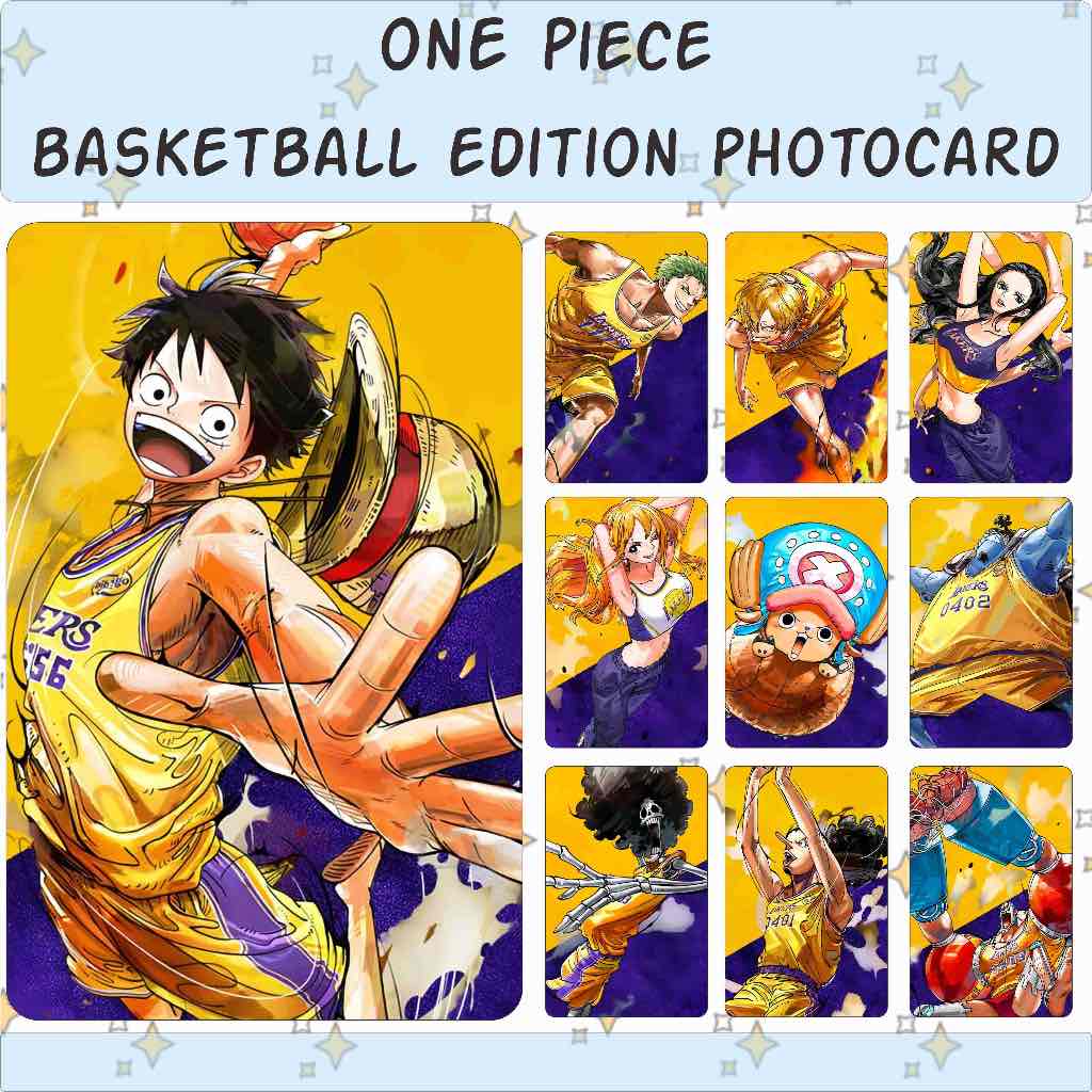 Jual ONE PIECE BASKETBALL EDITION PHOTOCARD ANIME | Shopee Indonesia