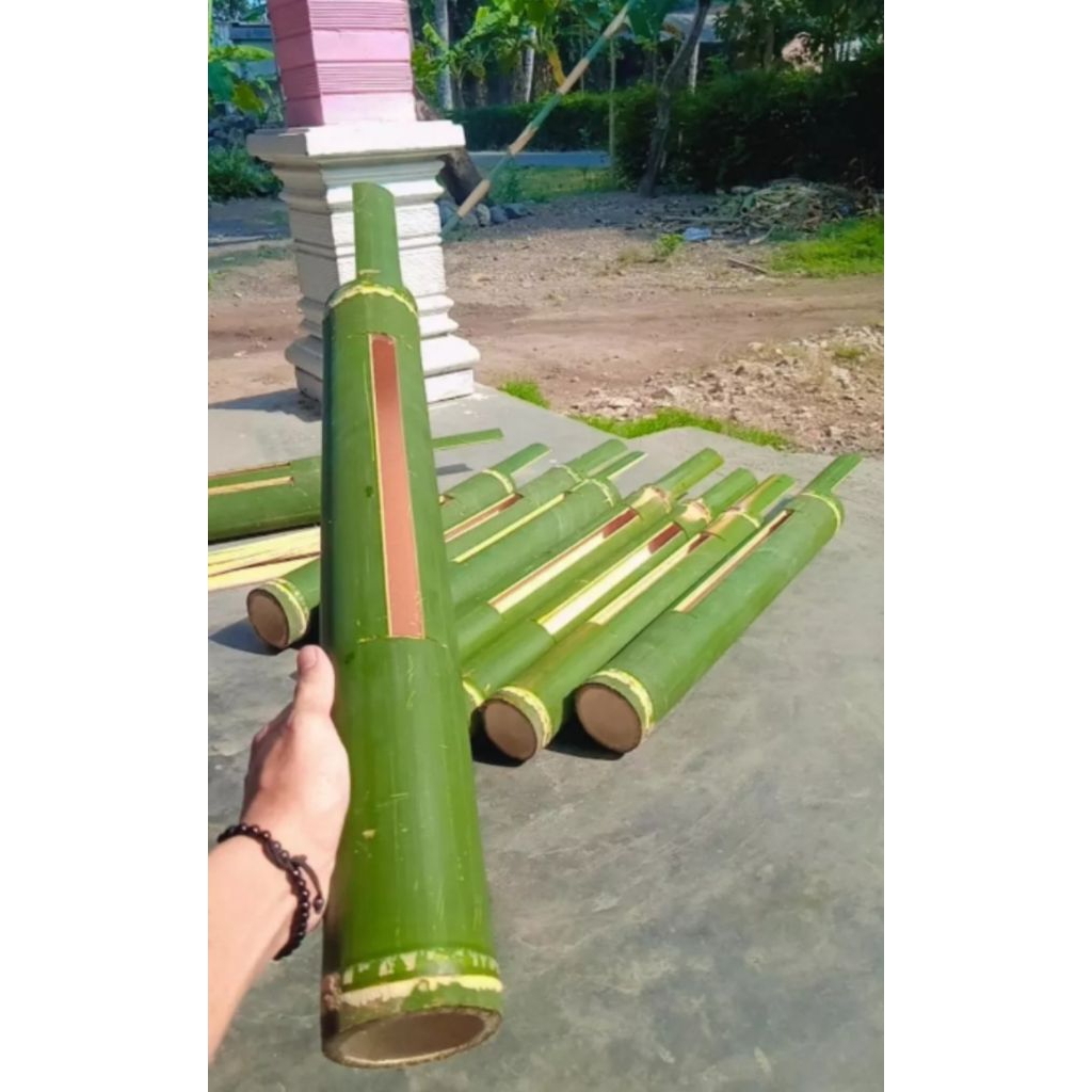 Jual Kentongan Bambu Premium ORI||Kentongan Bambu Asli||Kentongan Bambu ...
