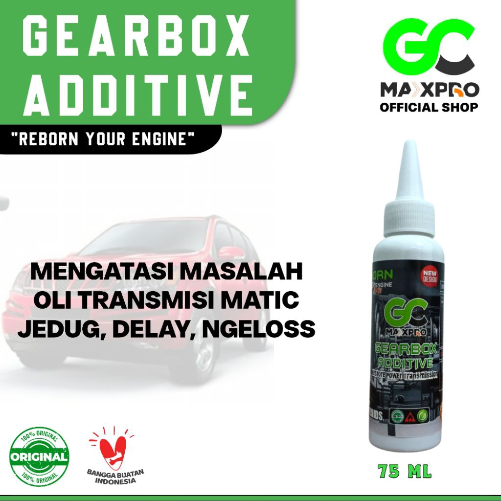 Jual ADITIF MATIC GC MAXPRO Gearbox Additive 75 ml Cairan Oli Matic ...