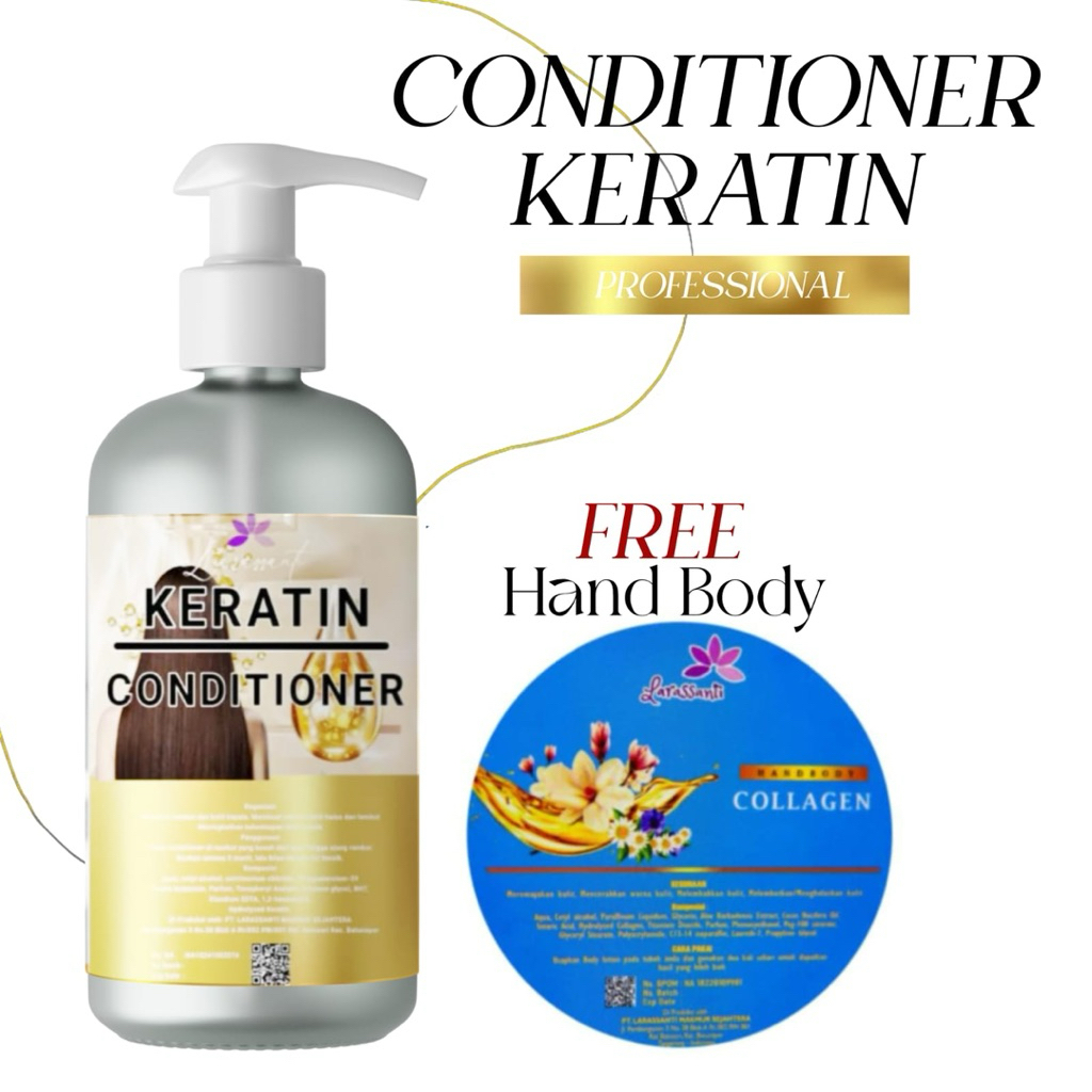 Jual Hair Smooth keratine kondisiner menghaluskan rambut UK 500ml ...