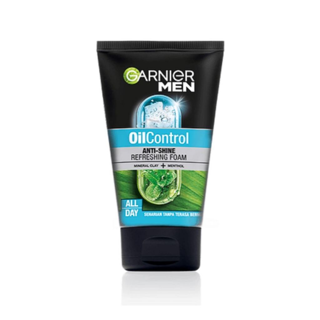 Jual GARNIER MEN Oil Control Anti-Shine Refreshing Foam Facial Wash ...