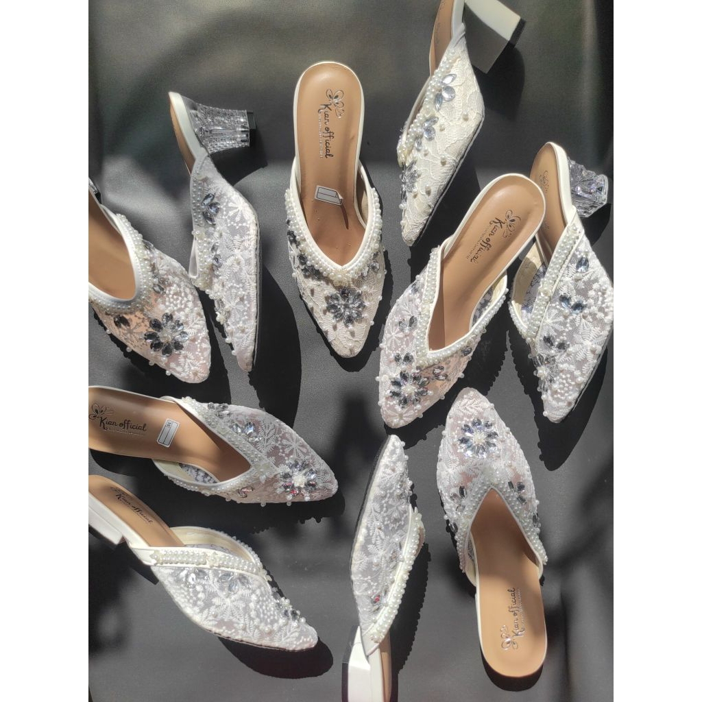Jual Termurah!!!! Sepatu pengantin/ sepatu brukat/ sepatu payet/ sandal ...
