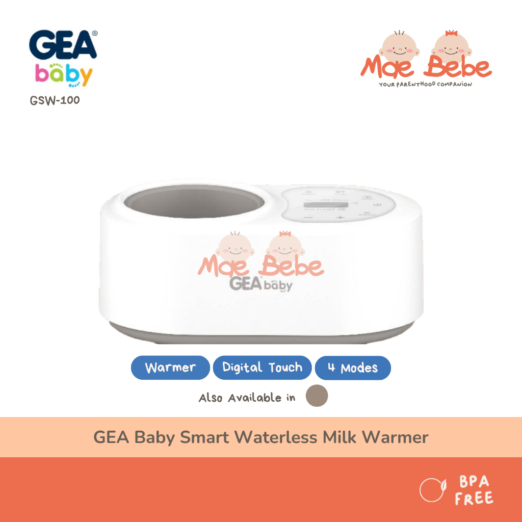 Jual GEA Baby GSW-100 Smart Waterless Milk Warmer Penghangat Botol Susu ...