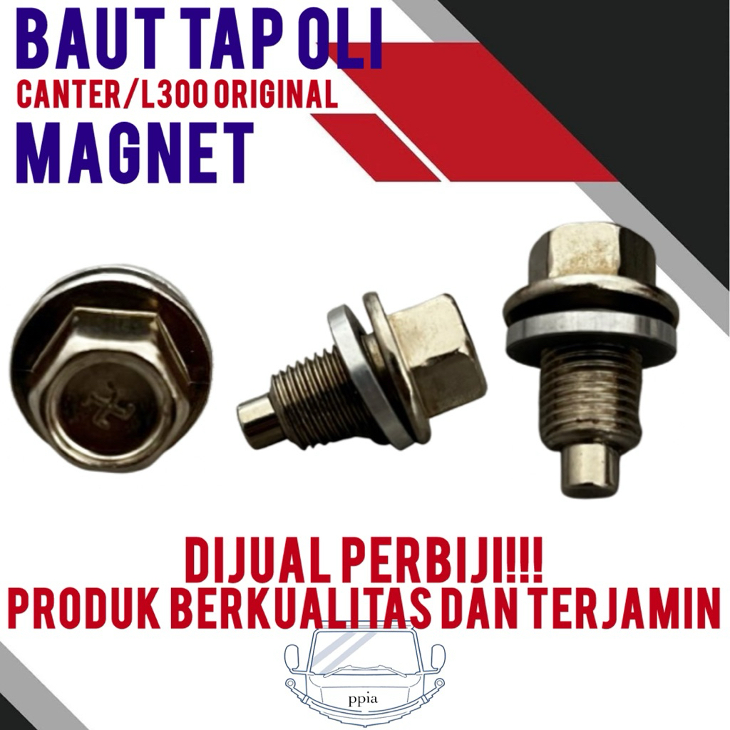 Jual Baut tab oli magnet Canter Baut tab oli L300 Baut pembuangan tap ...