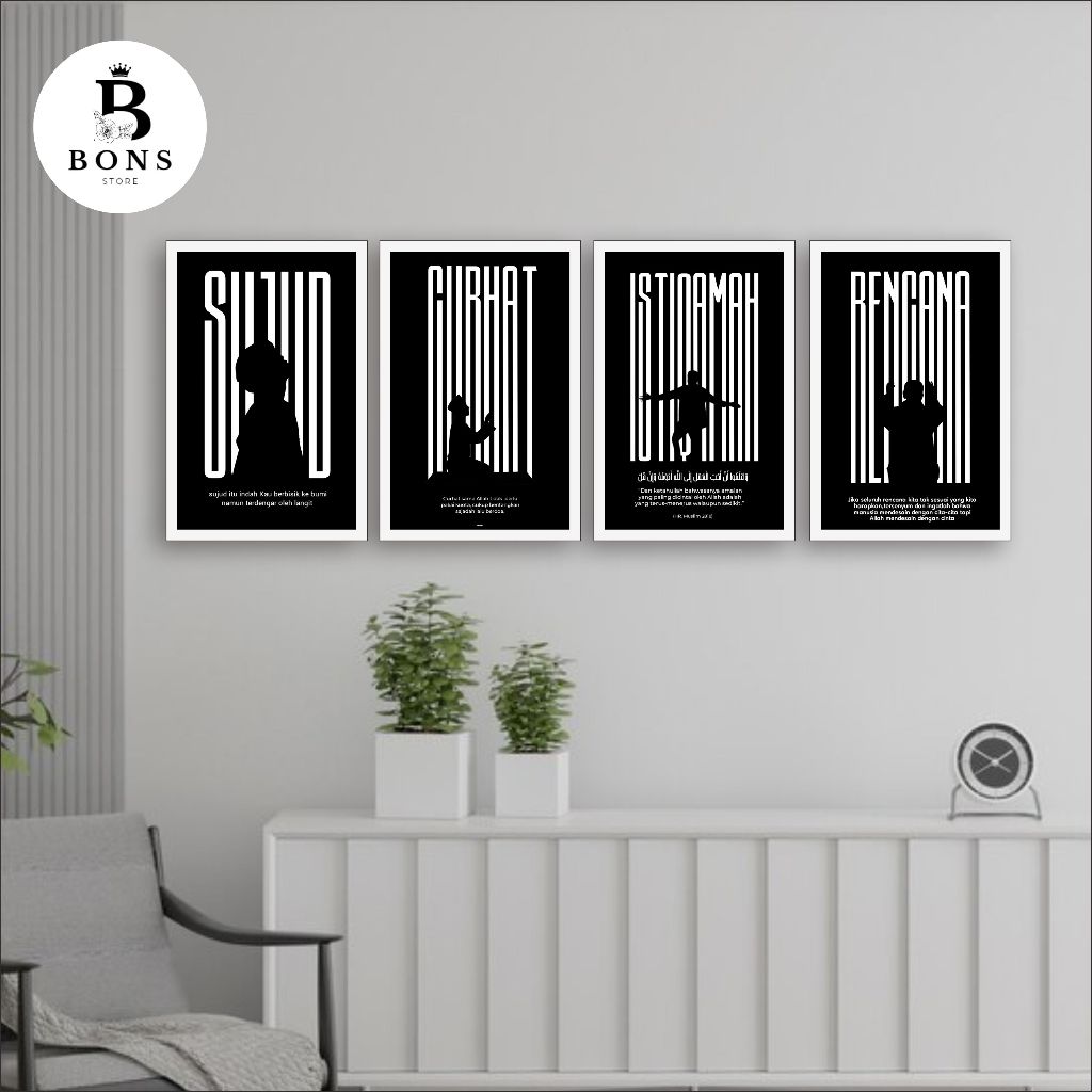 Jual HIASAN DINDING R07 QUOTES UNIK MINIMALIS AESTHETIC WALL DECOR ...