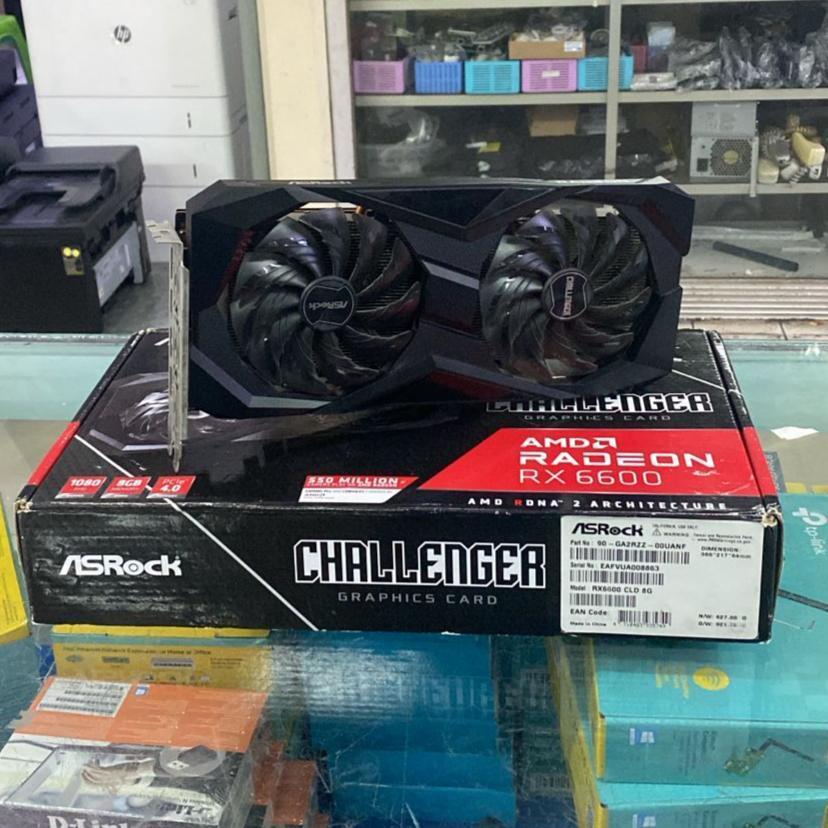 Jual VGA ASROCK RX 6600 8GB 2ND | Shopee Indonesia