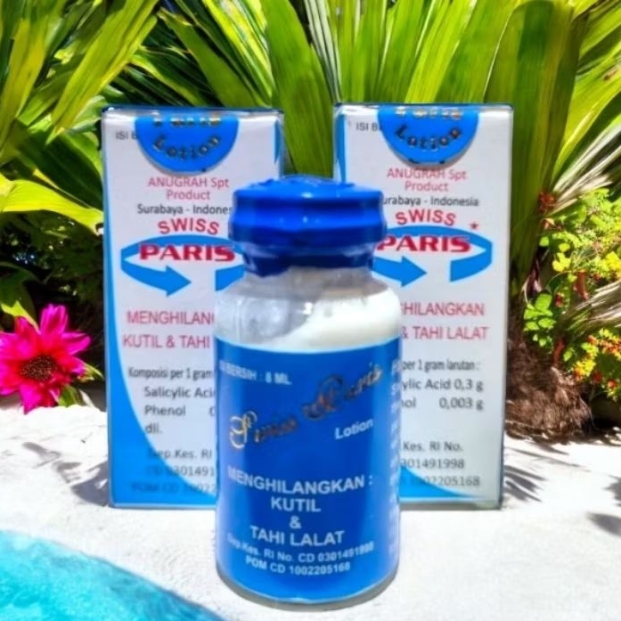 Jual Swiss paris lotion (exp 2028) - obat oles penghilang tahi lalat ...