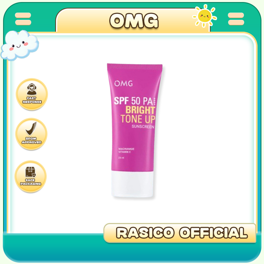 Jual OMG Sunscreen Bright Booster UV SPF 50 PA++++ - Oh My Glow UV ...