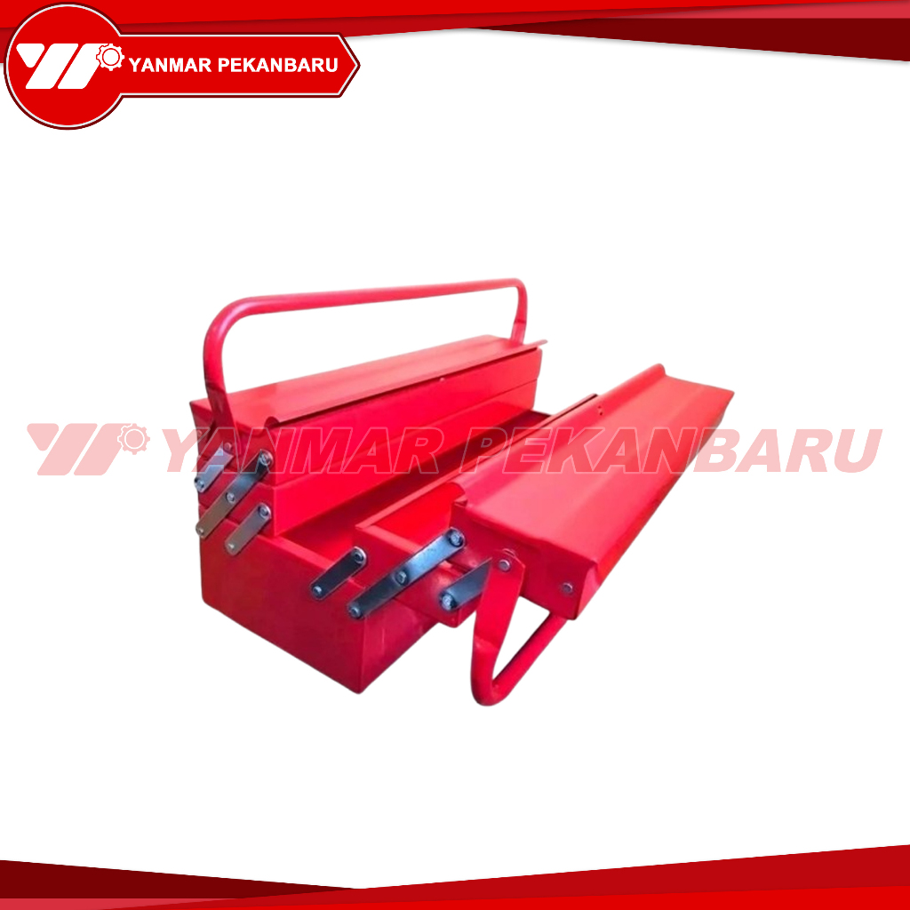 Jual Tool Box Besi 3 Susun Warna Merah Tjap Mata | Shopee Indonesia