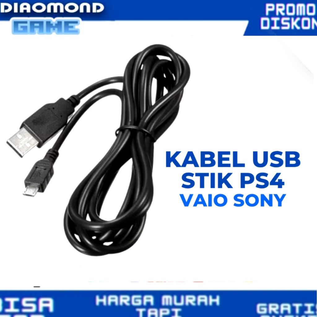 Jual Kabel USB Charger Stik Stick PS4 | Shopee Indonesia