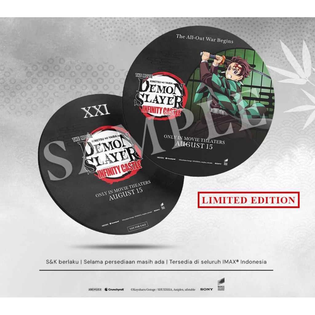 Jual Collectible Coaster Demon Slayer Kimetsu No Yaiba : Infinity ...