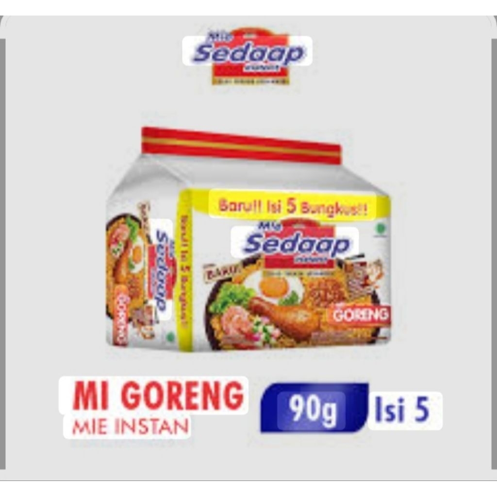 Jual Sedaap mie goreng isi 5 bungkus 1 pack | Shopee Indonesia
