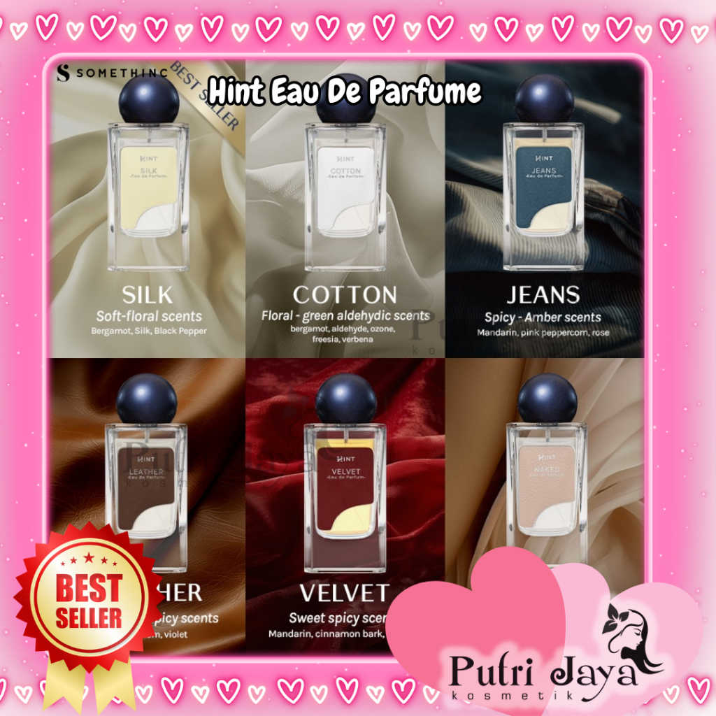 Jual SOMETHINC || HINT EAU DE PARFUME Noble/Silk/Cotton/Naked ...