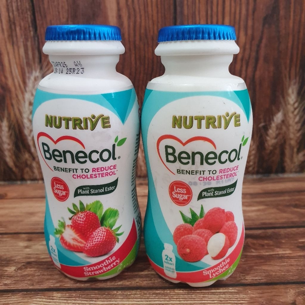 Jual Benecol Nutrive/ Minuman Penurun Kadar Kolestrol | Shopee Indonesia