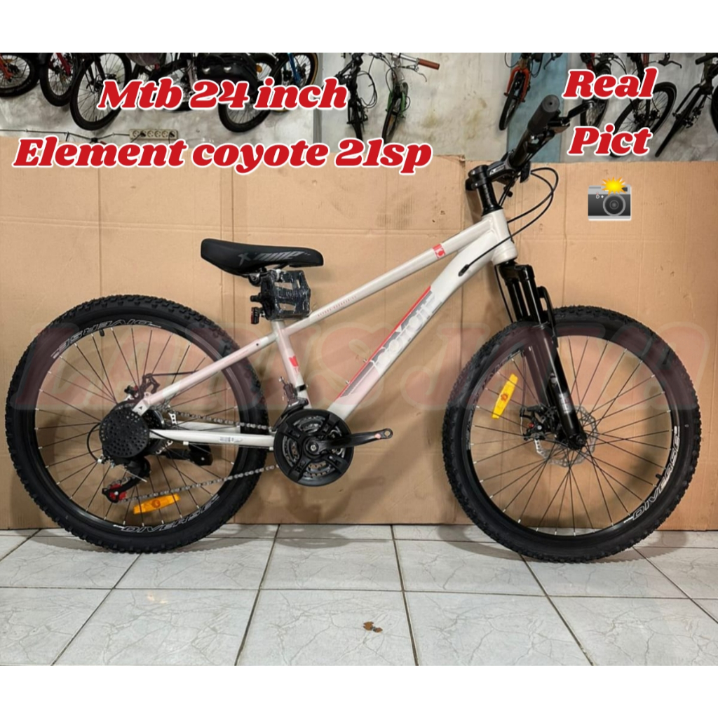 Jual Sepeda gunung mtb 24 Inch Element COYOTE 21 speed TERBARU | Shopee ...