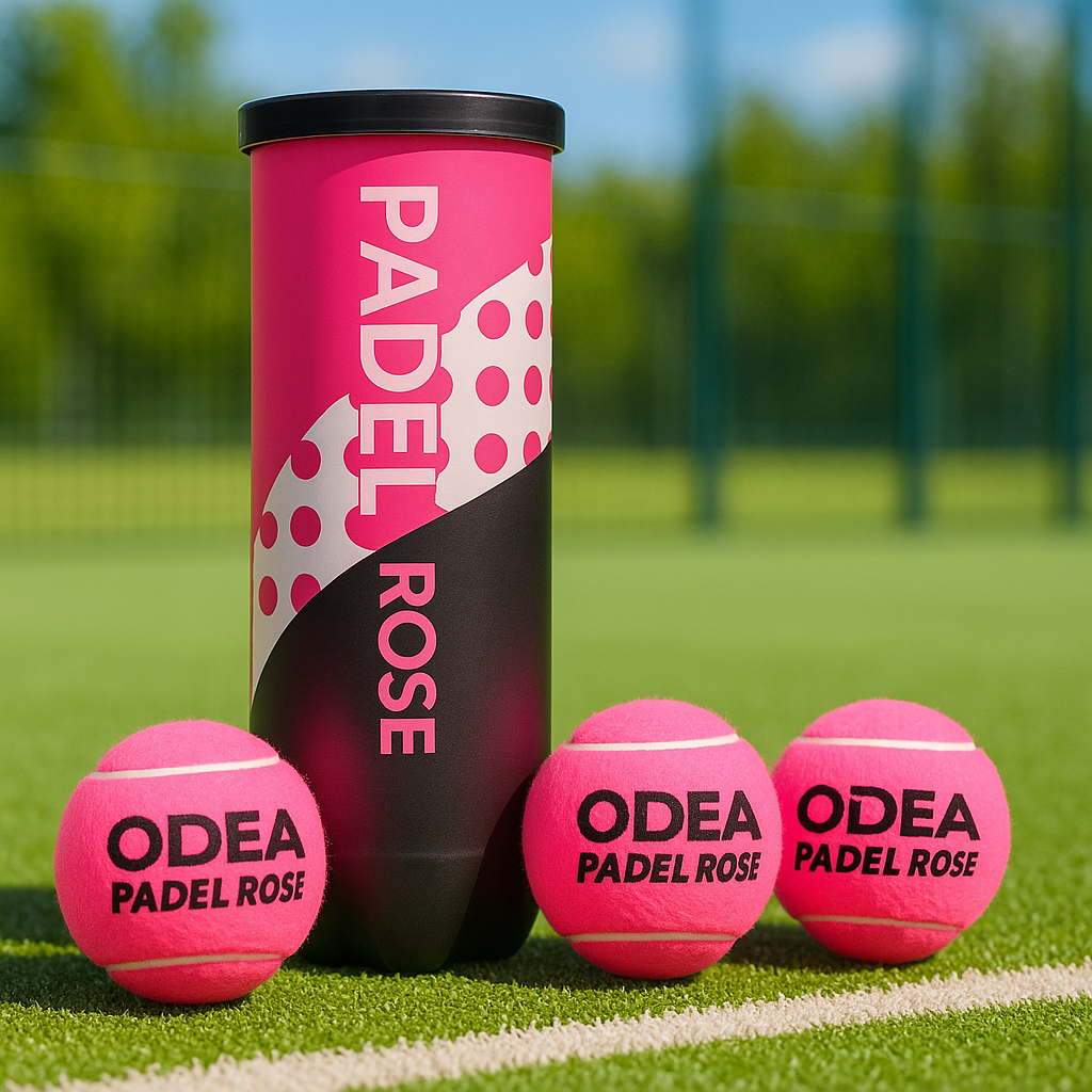 Jual Bola Padel Odea PINK Rose Padel Ball isi 3 (3pcs) Padelball Padle ...