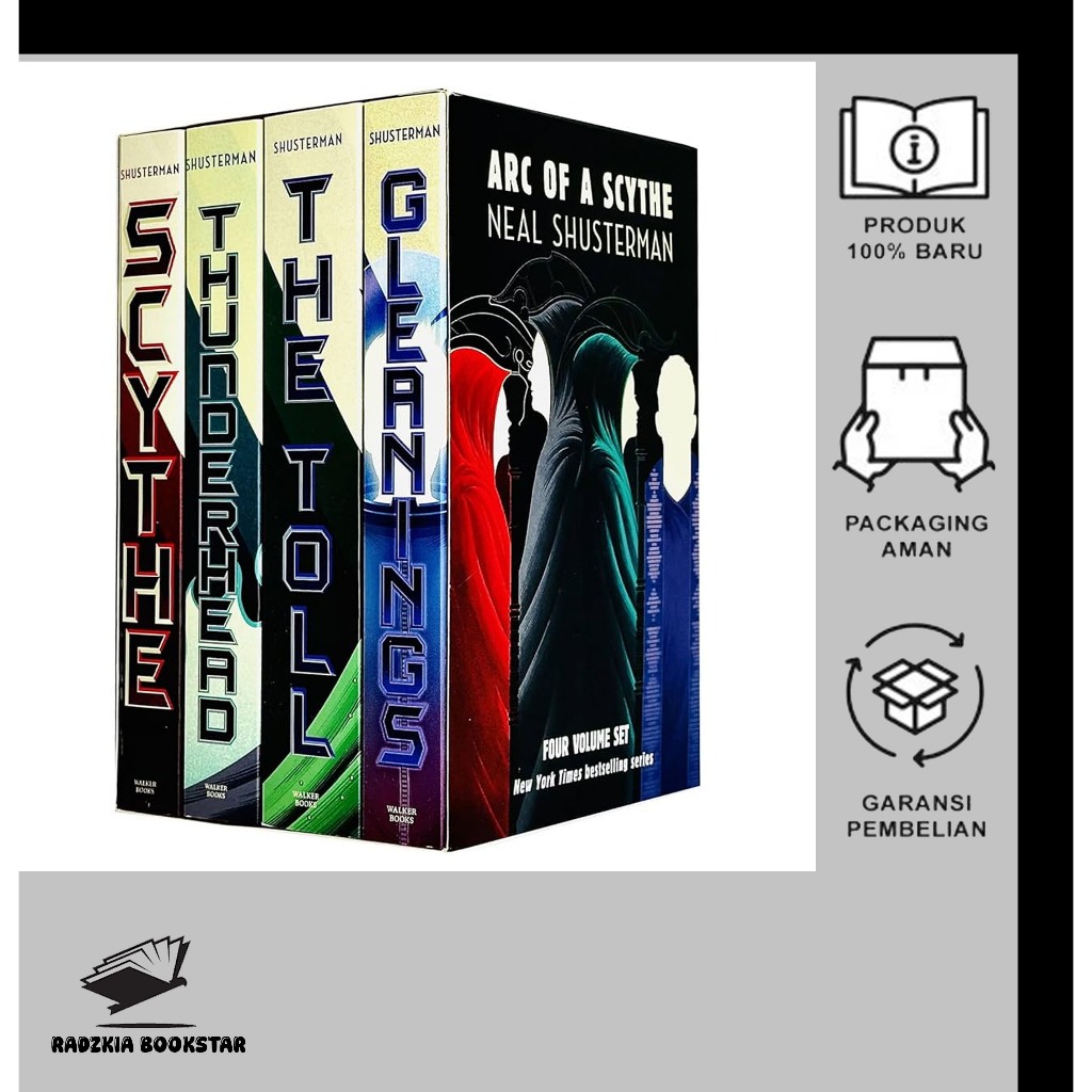 Jual Arc of a Scythe Series - 4 Book Box Set by Neal Shusterman ...