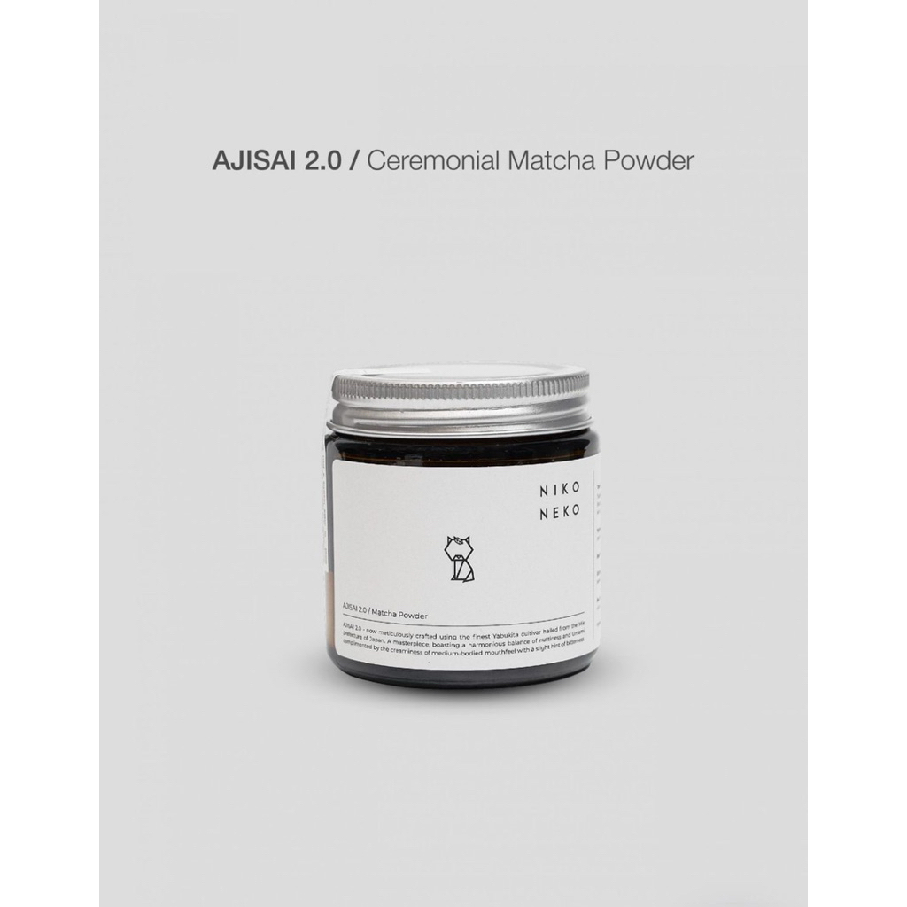 Jual NIKO NEKO AJISAI 2.0 / MATCHA POWDER 20g Original Pack | Shopee ...