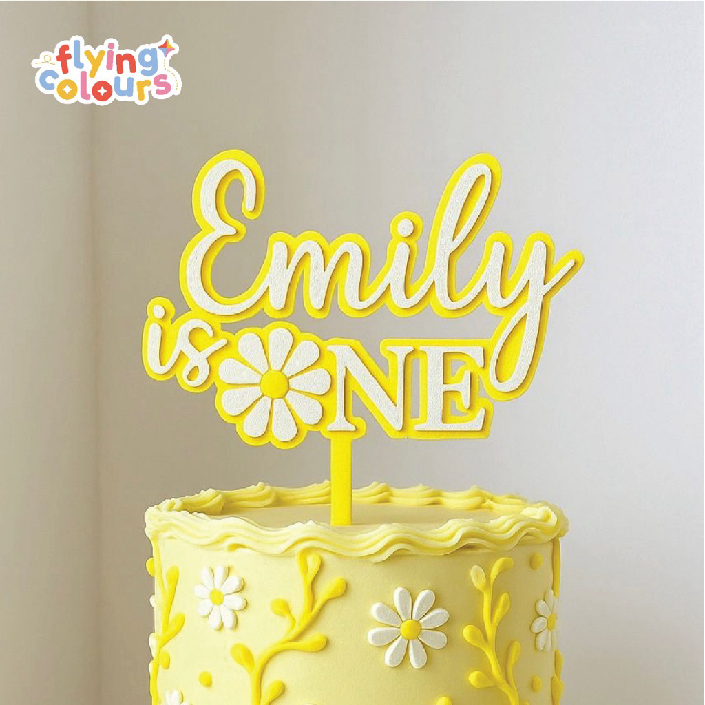 Jual Custom Cake Topper Premium | Cake Topper Custom Warna dan Tulisan ...