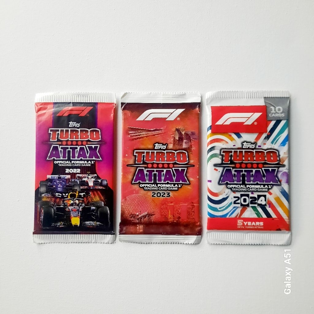 Jual Bundle Topps Turbo Attax F1 Official Formula 1 Trading Card Game ...