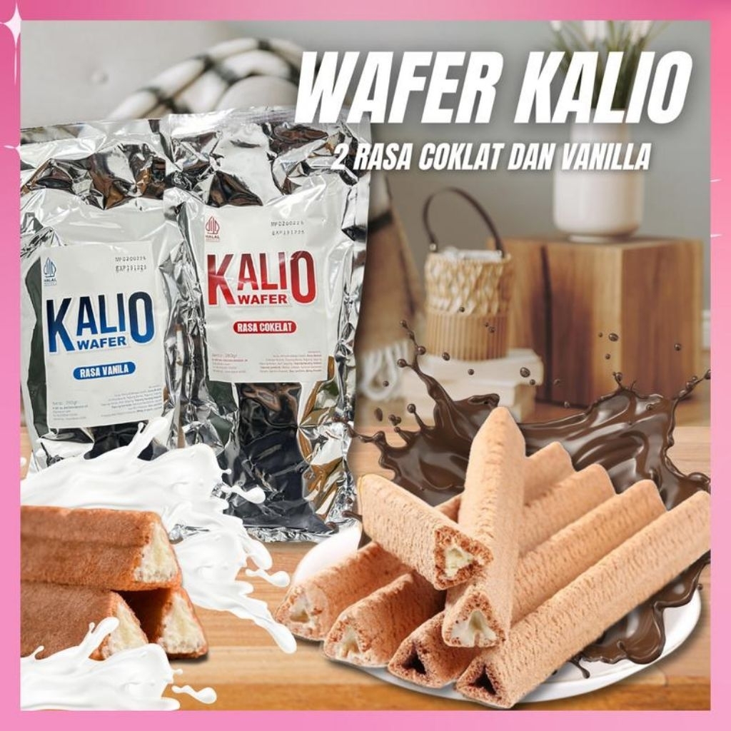 Jual Cemilan Snack makanan KALIO coklat biskuit jajanan snack grosir ...