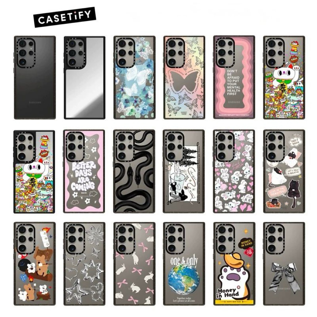 Jual Casetify TPU Case Bear Rabbit Snake Samsung Galaxy S25 S25 Plus ...
