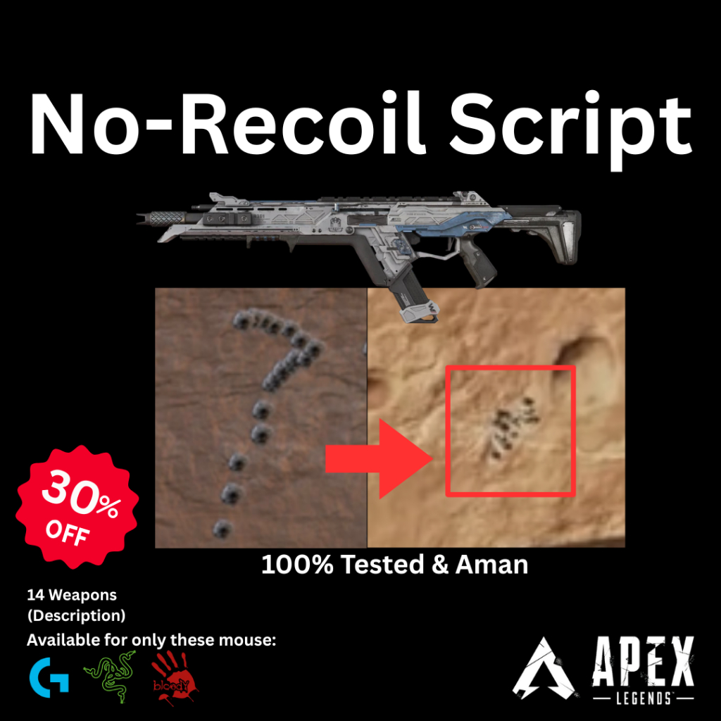 Jual Apex Legends | No-Recoil Script Cheat Hack | Shopee Indonesia