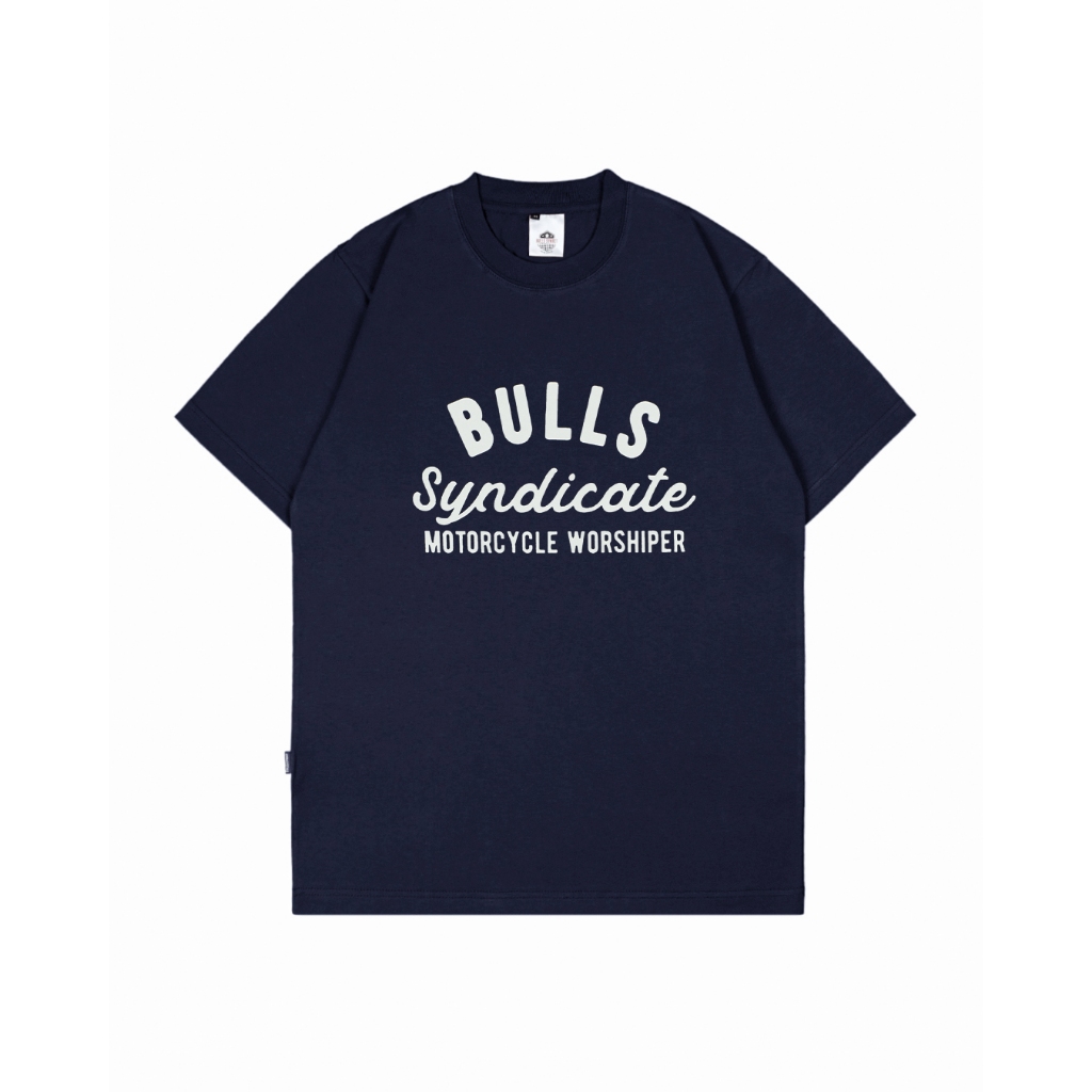 Jual BULLS SYNDICATE T-Shirt BULLIVAND NAVY WHITE | Shopee Indonesia