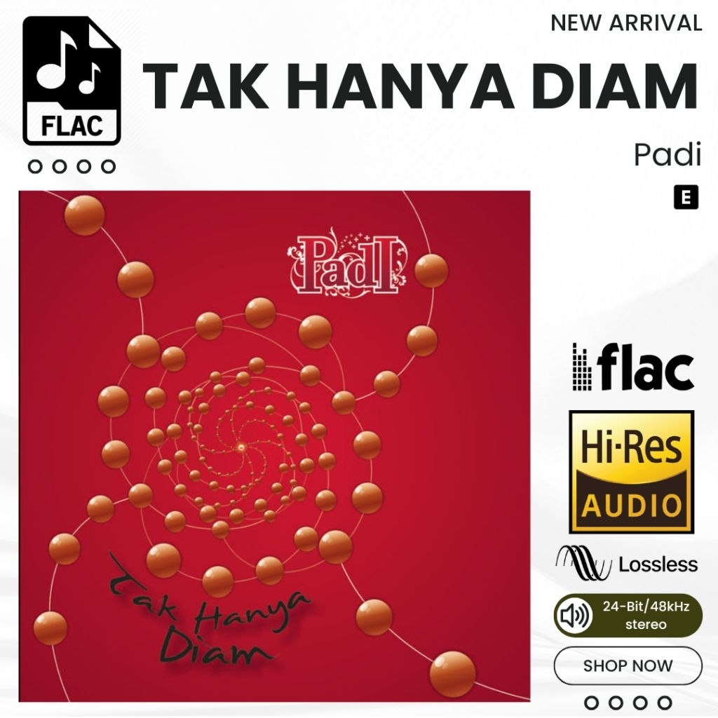 Jual Tak Hanya Diam Padi Album lagu FLAC Hi-Res Lossless 24bit 48kHz ...