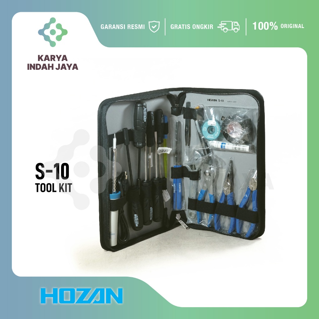 Jual Hozan S10 Tool Kit / Electrical Tool Kit Set | Shopee Indonesia