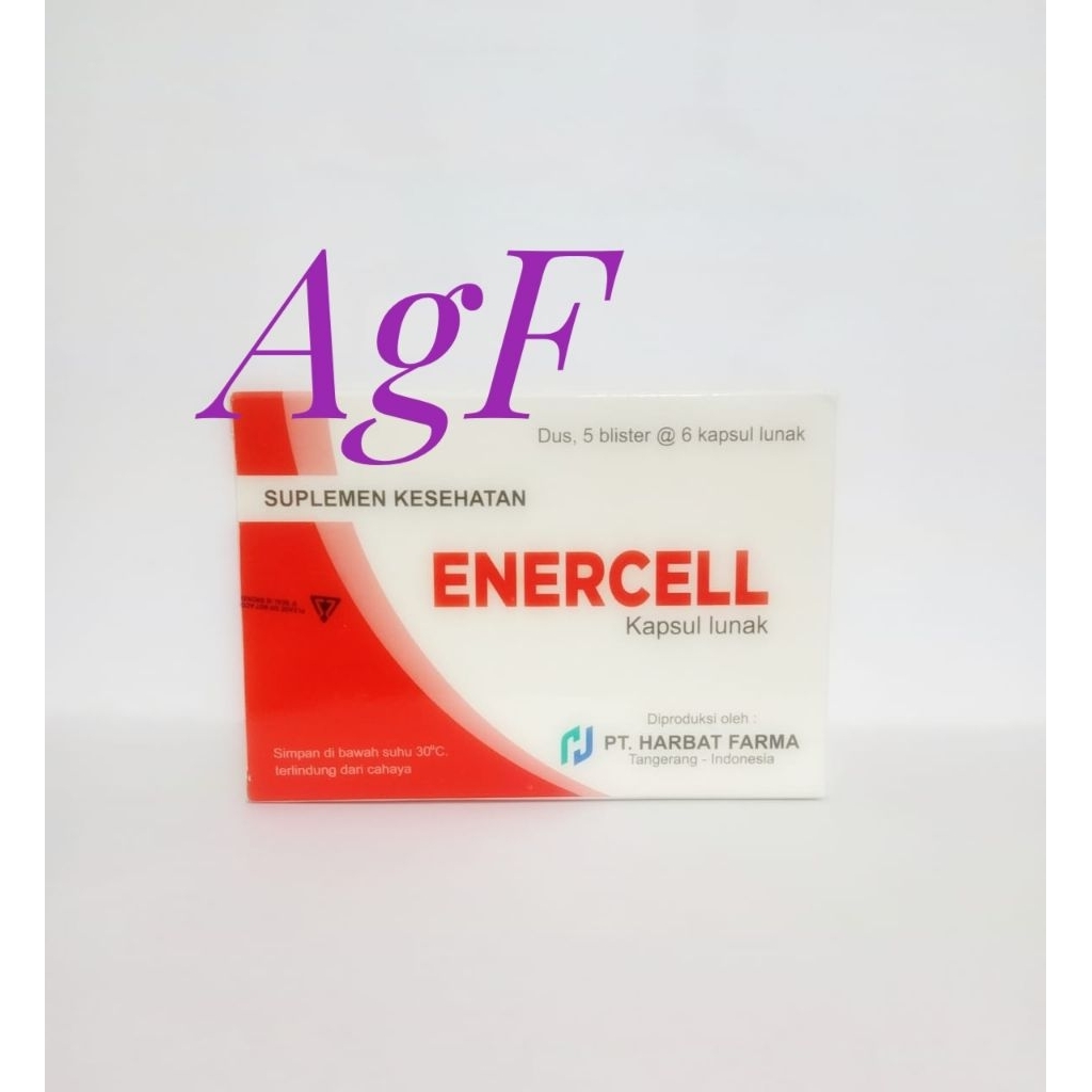 Jual Enercell Isi 30 Kapsul (Harbat Farma) | Shopee Indonesia