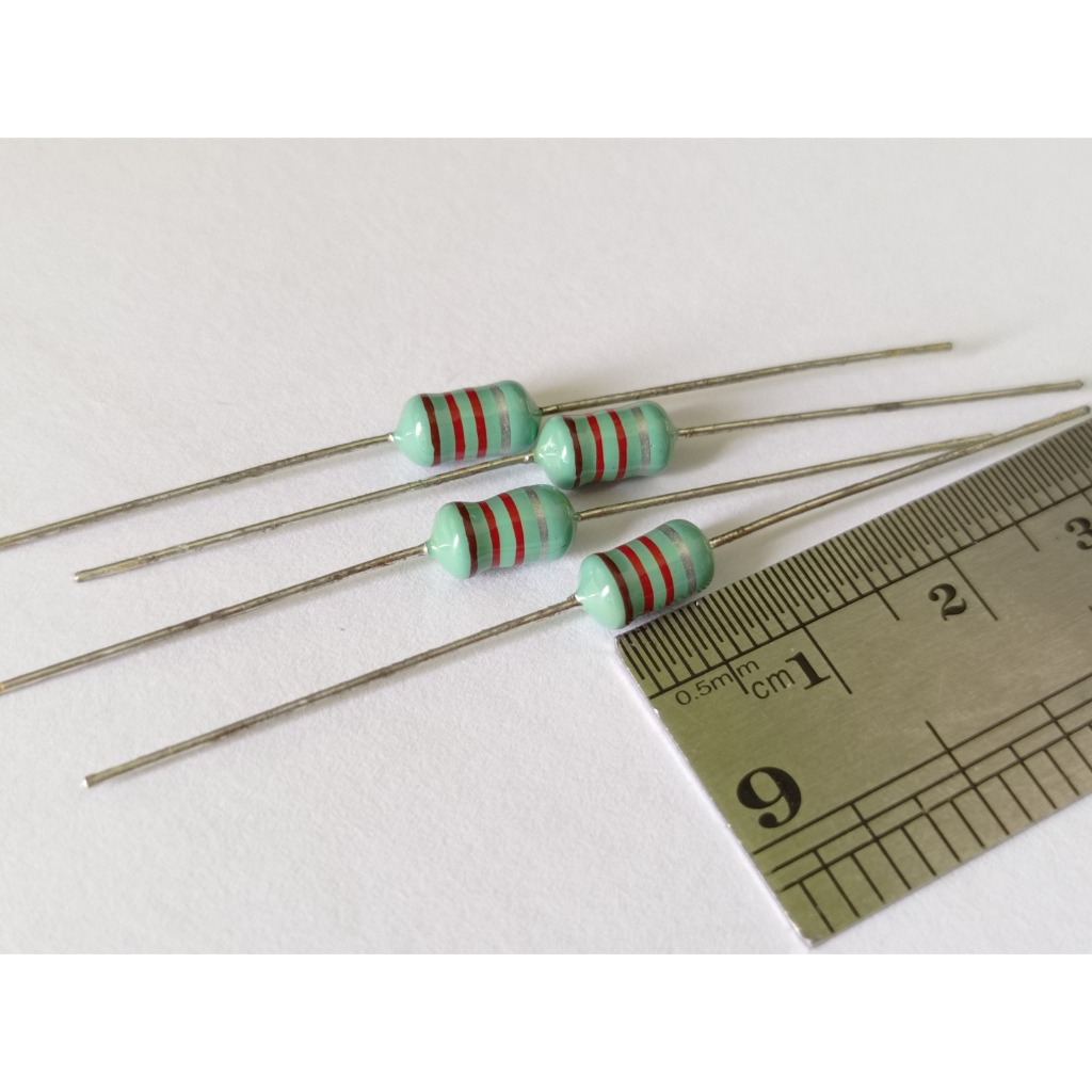 Jual 1.2mH Induktor 0510 1,2mH color ring inductor 1W Axial Color Ring ...