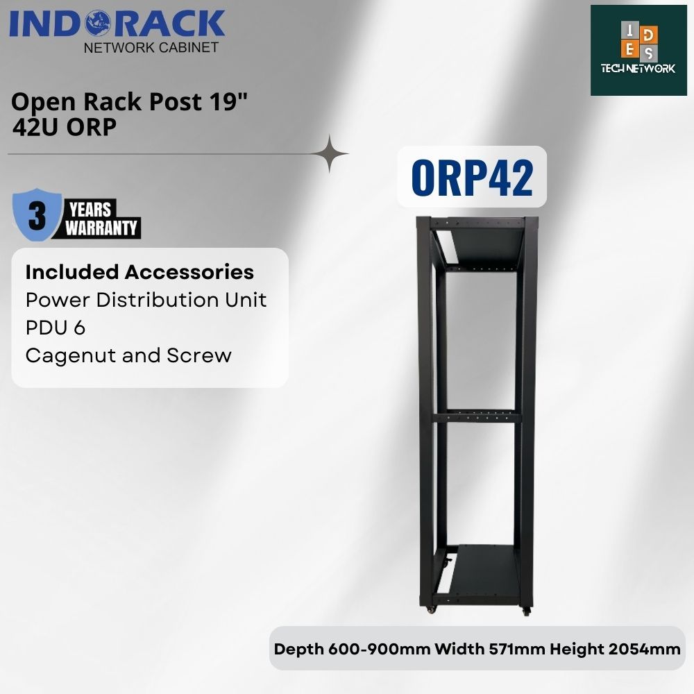 Jual Indorack Open Rack Post ORP42 42U Rack Server | Shopee Indonesia