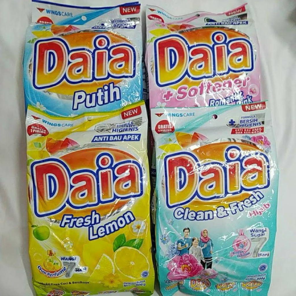Jual (800g) Daia Detergen Bubuk kemasan besar 800g | Shopee Indonesia