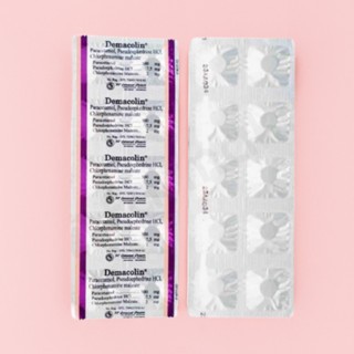 Jual [PROMO] Demacolin Strip 10 Tablet | Obat Flu Demam Sakit Kepala ...