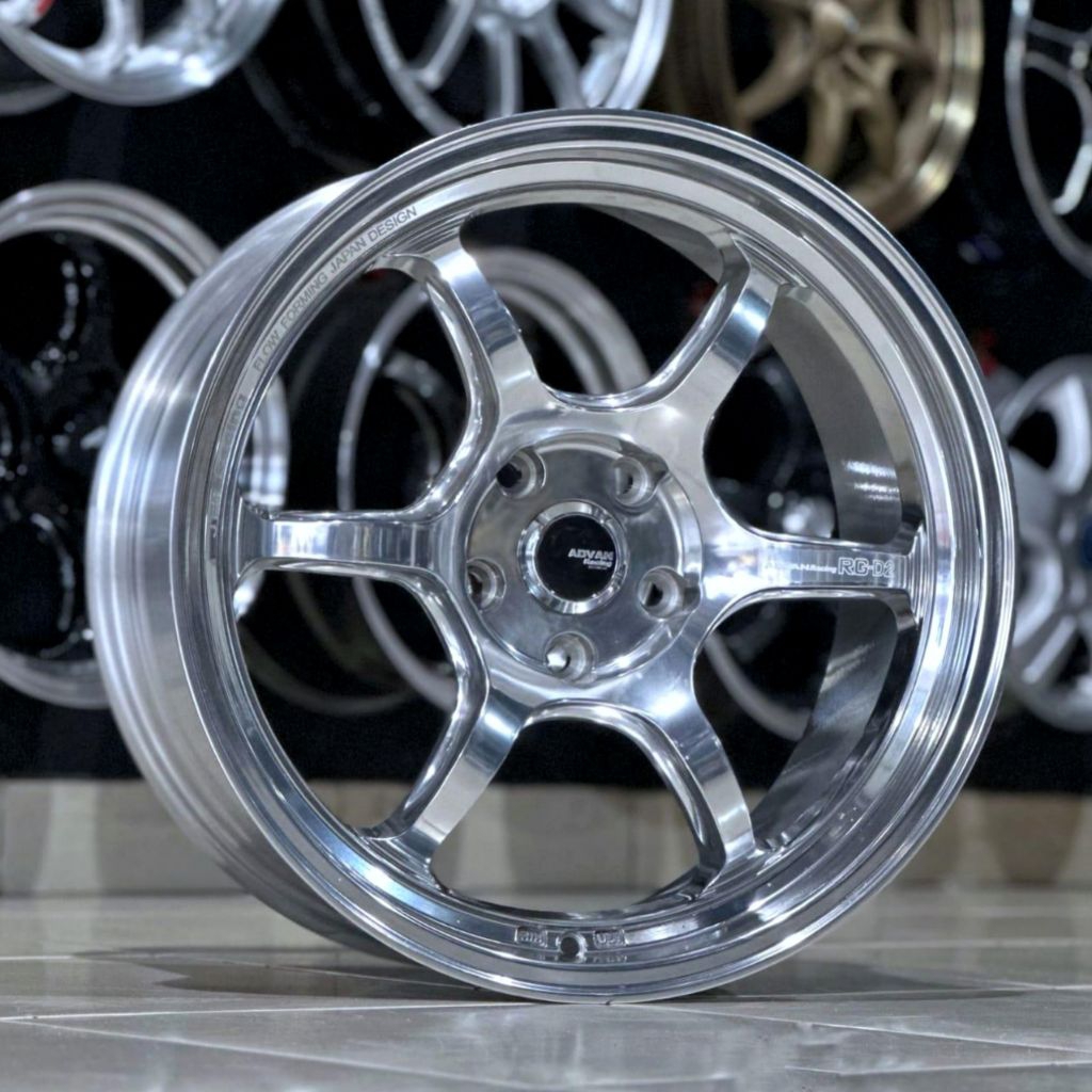 Jual velg racing ADVAN RG D2 FLOW FORMING R18 LEBAR 8,5 PCD 5X114,3 ...