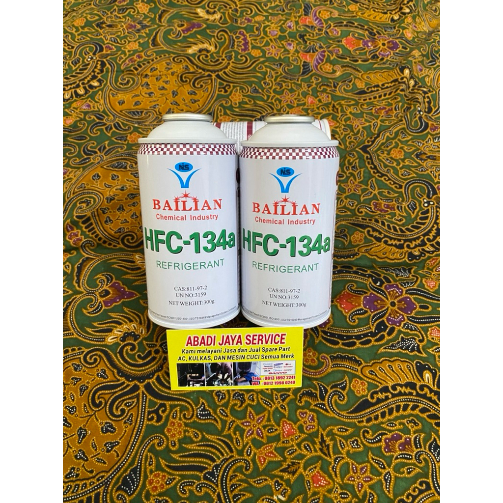 Jual Freon AC Bailian HFC-134a / R134a – Gas Refrigerant AC Mobil ...