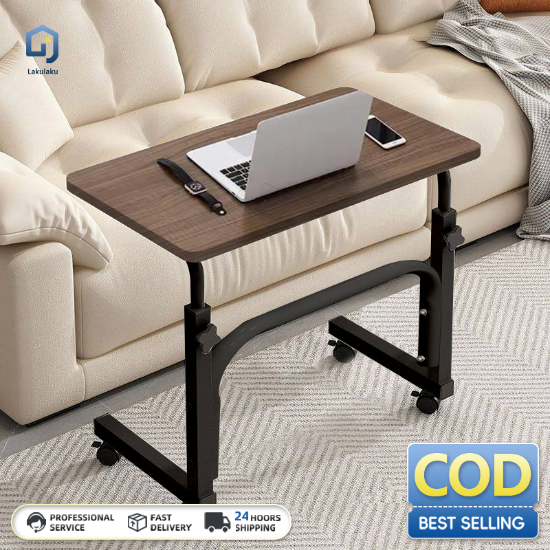 Jual ⭐ COD ⭐ Meja Laptop Roda Meja Belajar Kerja Meja Laptop Adjustable ...