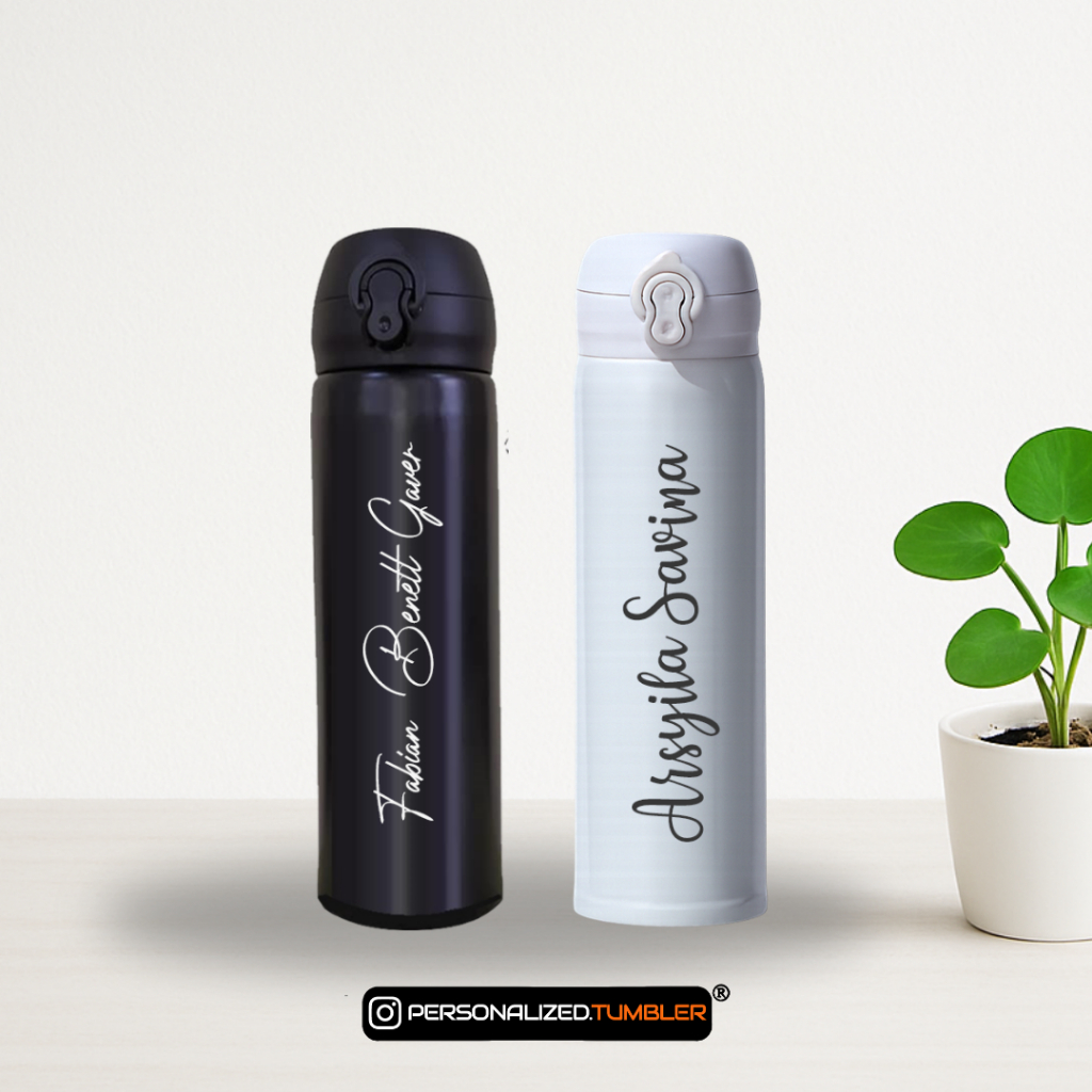 Jual Tumbler Custom Niagara Grafir Silver Cetak Nama, Gambar, Logo ...