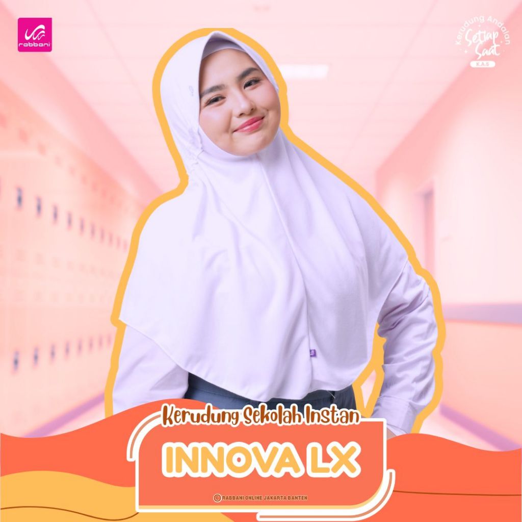 Jual Rabbani - Kerudung Sekolah An Innova Lx | Shopee Indonesia