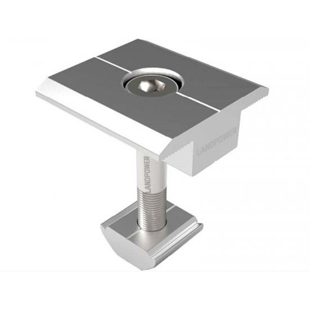 Jual Braket Inter Clamp Mounting Solar Panel | Shopee Indonesia
