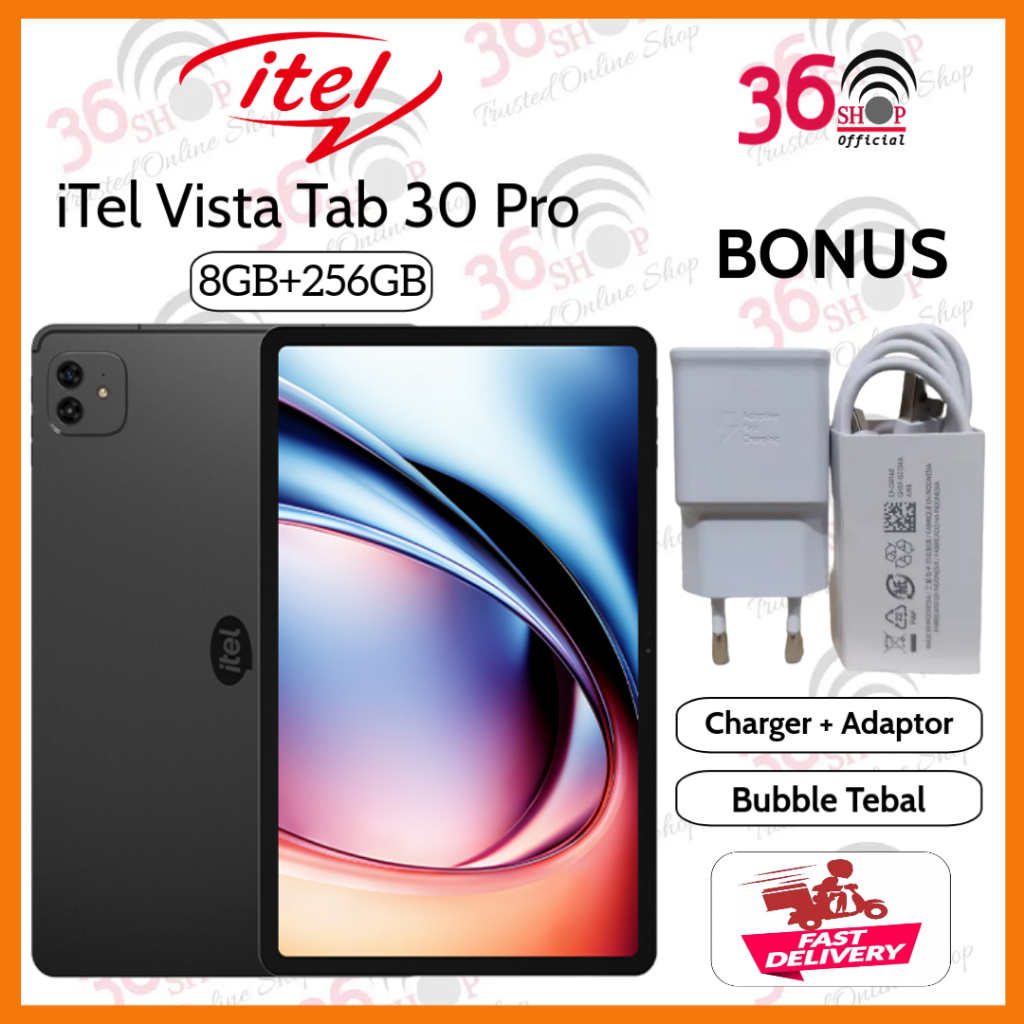 Jual iTel Vista Tab GT 30 Pro 8GB+256GB - Super Tipis 7mm Layar Besar ...