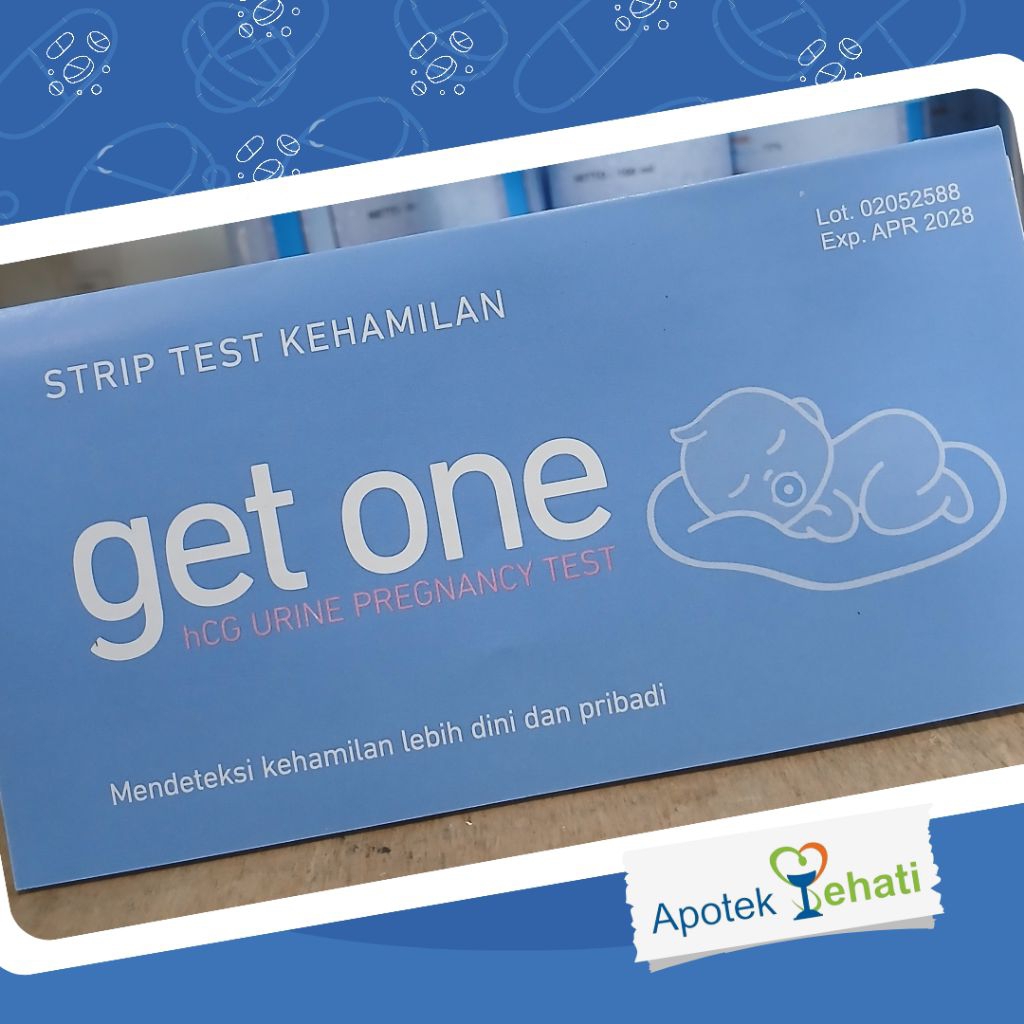 Jual Get One Testpack One Med / Alat Test Kehamilan Instan One Med per ...