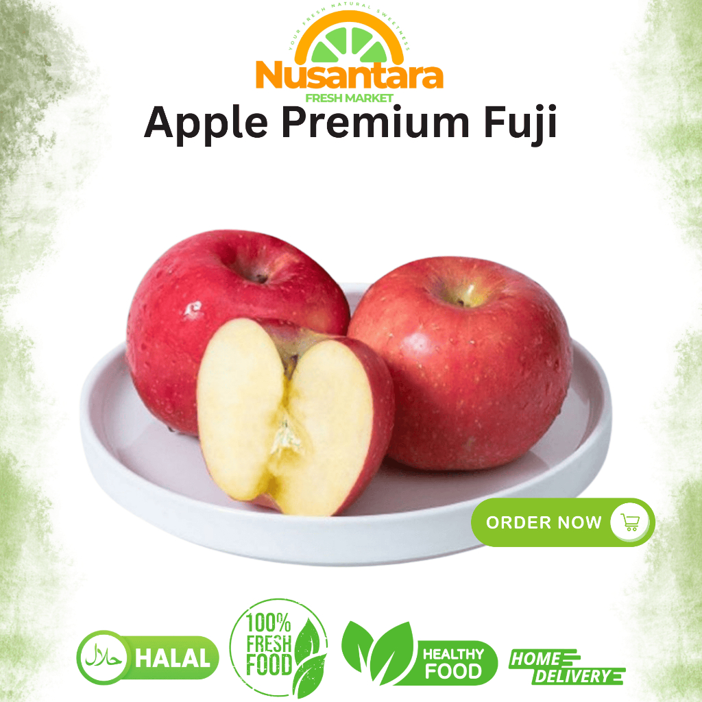 Jual Apel Fuji Premium Grade AAA Manis Segar Banyak Manfaat Untuk Tubuh ...