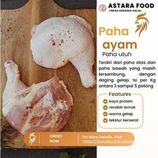 Jual Paha Ayam Utuh / Paha Pistol 1kg astara food | Shopee Indonesia
